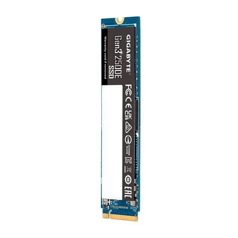 SSD Gigabyte NVMe Gen3 2500E 500GB PCI Express 3 0 M 2
