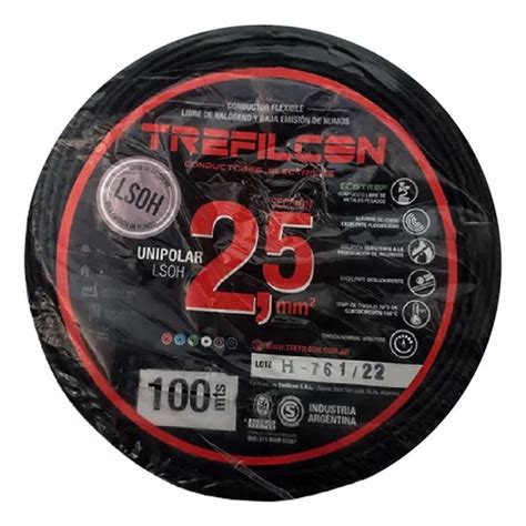 Cable Electrico Unipolar Libre De Halogeno X Mm Normalizado