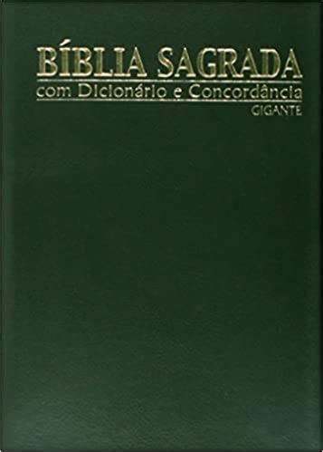 B Blia Sagrada Rc Gigante Dicion Rio E Concordancia Capa Luxo