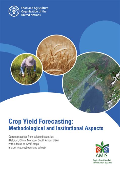 pdf crop yield forecasting methodological and institutional aspects