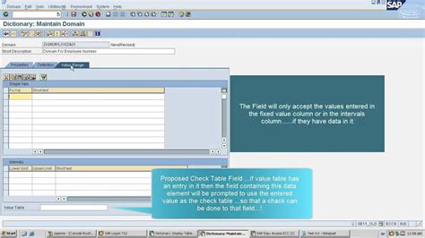 Creating Data Dictionary DDIC Table In SAP ABAP YouTube