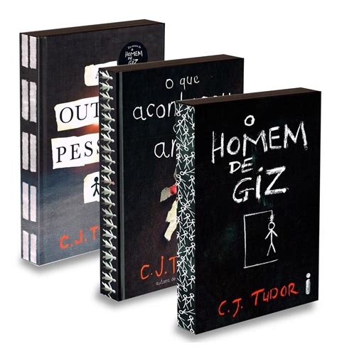 O Homem De Giz Kit 3 Livros Mercado Livre