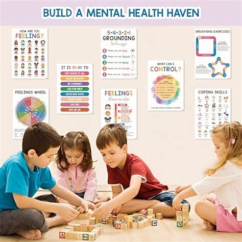 Beawart Calming Corner Classroom Posters Mental Health Posters