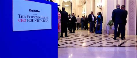 Deloitte India On Twitter Live From Deloitte ET CEO Roundtable The
