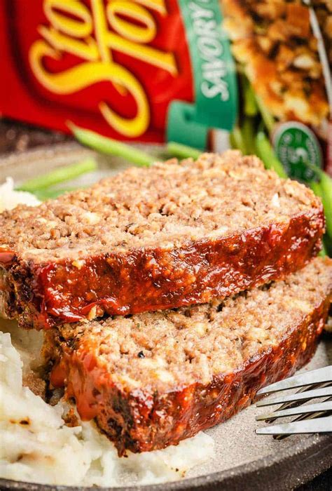 Stove Top Stuffing Meatloaf Recipe Easy Chefjar