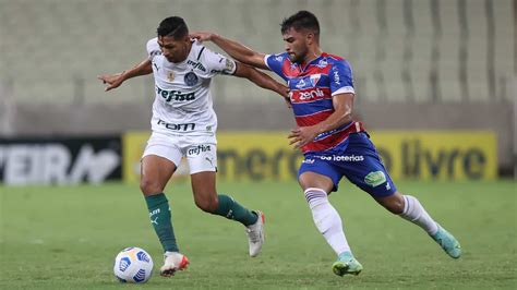 Fortaleza x Palmeiras onde assistir ao vivo horário e escalação