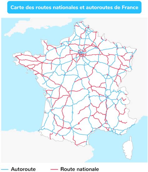 Les réseaux de transport en France CM2 Cours Géographie Kartable