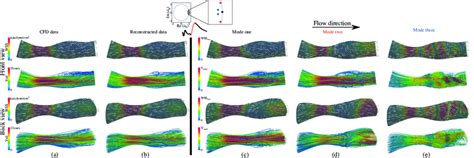 velocity and wss cfd data and the mdmdc modes are shown in the second download scientific