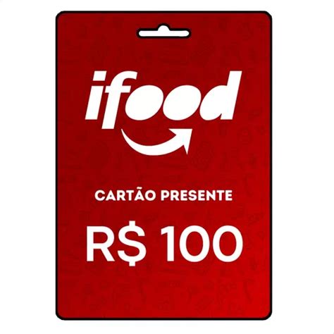 Cart O Presente Ifood R Gift Card Digital Codigo Recarga