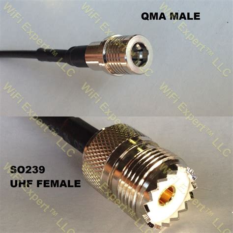 Rg Qma Male To So Uhf Female Coaxial Rf Pigtail Cable Rf Coaxial
