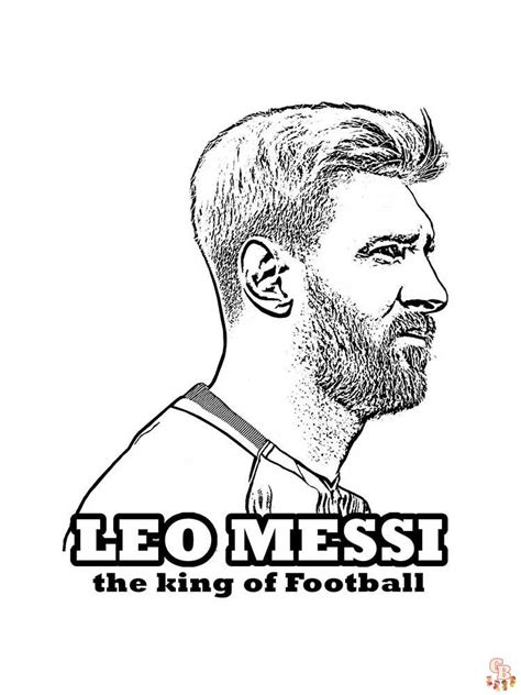 De Beste Messi Kleurplaten Voor Kinderen Kleurplatengb