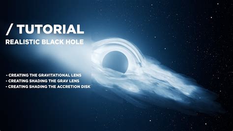 C4D TUTORIAL Creating A Black Hole RedShift YouTube