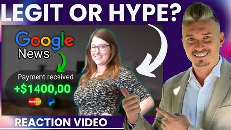 1400 PER DAY Using Google News FREE Make Money Online 2023 REACTION