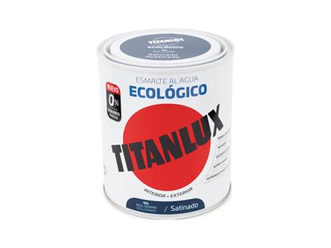Esmalte Al Agua Ecologico Satinado TITANLUX Worten Pt