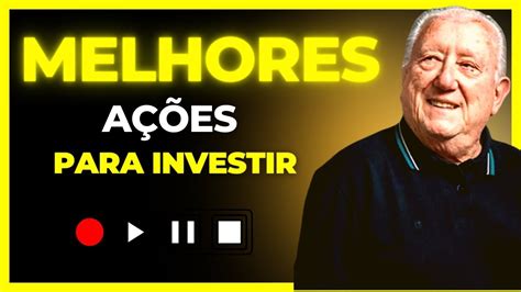 MELHORES AÇÕES PARA INVESTIR E VIVER DE RENDA YouTube