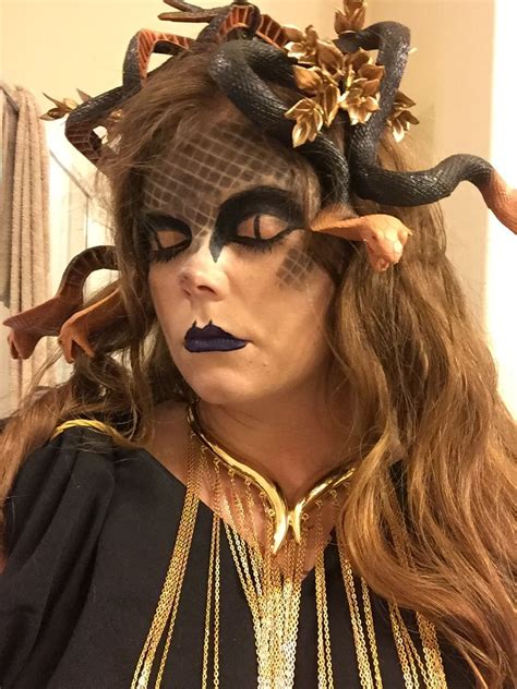 Medusa Makeup Greek God Costume Medusa Makeup Medusa Halloween Costume