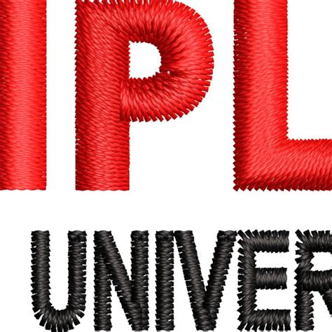 Matriz De Bordado Uniplan Centro Universitário Elo7