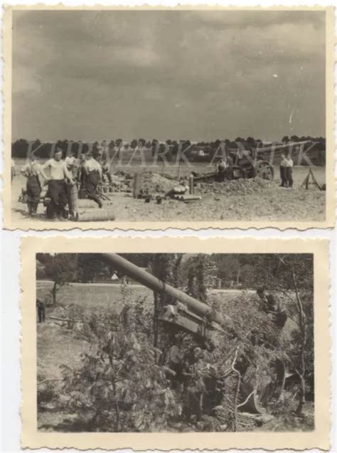 S Foto Wehrmacht Panzer Halbkette Cm Artillerie Feldhaubitze