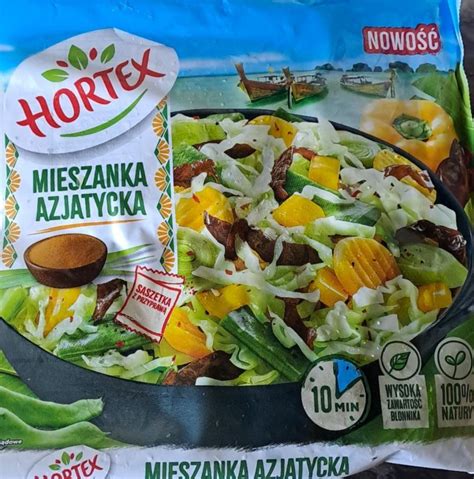Mieszanka azjatycka Hortex kalorie kJ i wartości odżywcze Dine4Fit pl