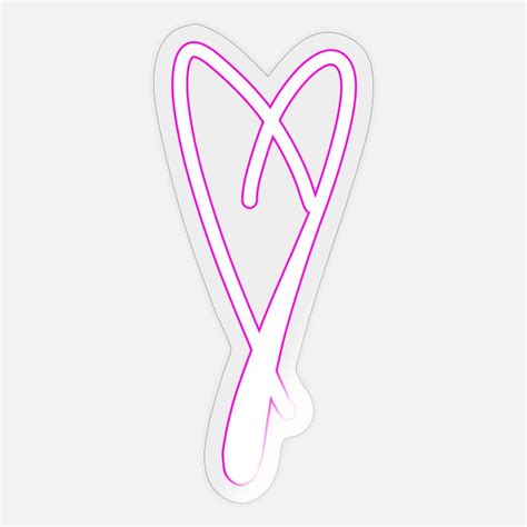 Hjerte tegning stickers Enestående designs Spreadshirt