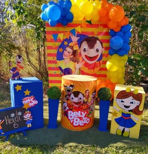 Bely y Beto Decoración de fiestas infantiles Invitaciones para