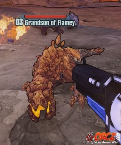 Borderlands Pre Sequel Grandson Of Flamey Orcz The Video Games Wiki