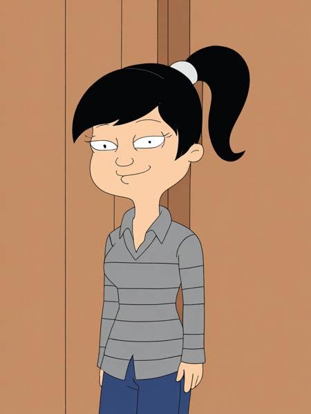 AI Art Model Akiko Yoshida American Dad PixAI