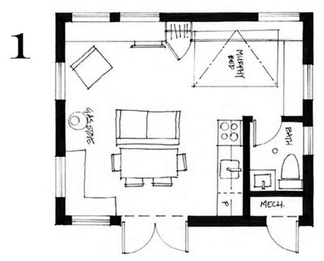 Sq Ft Cabin Floor Plans Floorplans Click