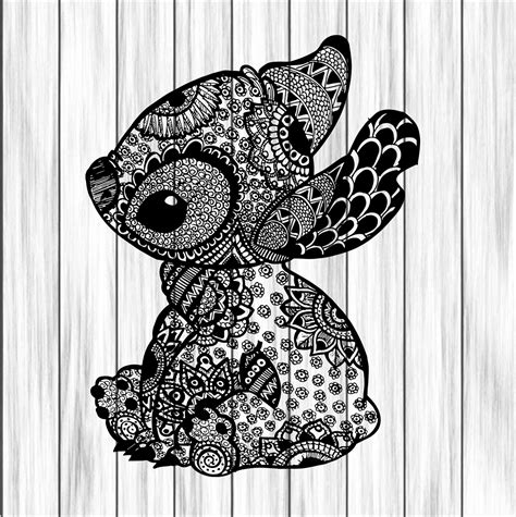 Mandala Coloring Pages Stitch