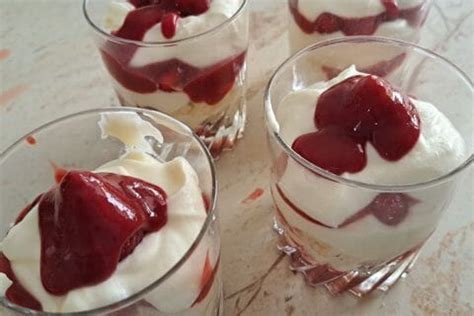 Tiramisu Aux Fraises En Verrines Au Thermomix Cookomix