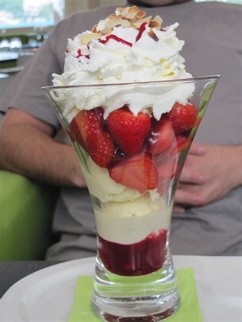 Fraise Melba Miam Sweet Pic Strawberry Ice Cream Amazing Food