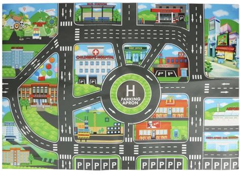Mapa Ruchu Drogowego Dla Dzieci Warszawa Kup Teraz Na Allegro Lokalnie