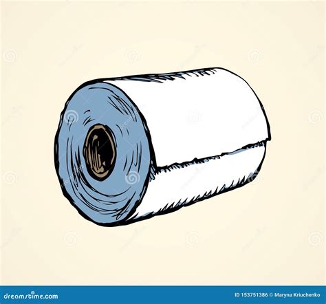 Papel Higi Nico Gr Fico Del Vector Ilustraci N Del Vector Ilustraci N