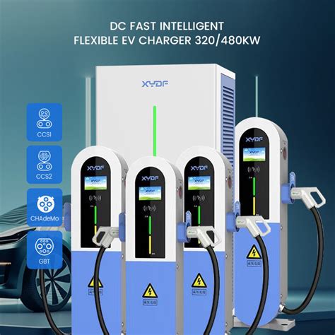 CE TUV CCS2 CCS1 Chademo Gbt Xydf EV Fast Charger Double Gun Electric