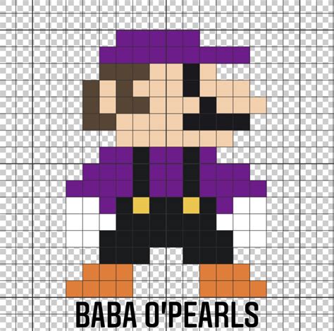 Bit Waluigi Luigi Mario Supermariobros Nintendo Retro Classic