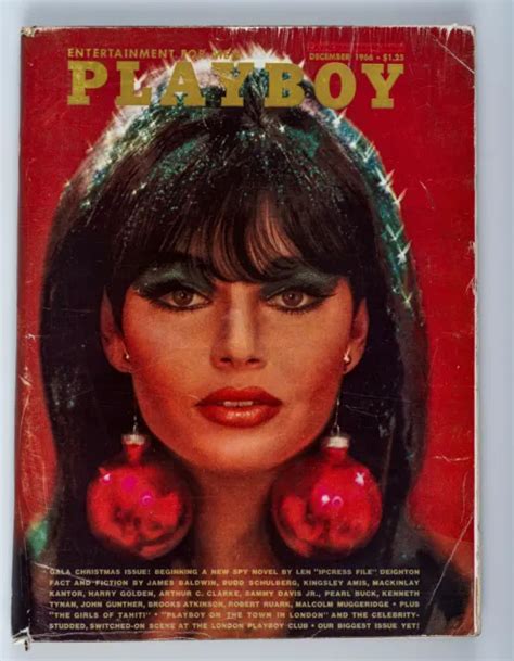 PLAYBOY US 1966 12 Playmate Susan Bernard Interview Sammy Davis Jr