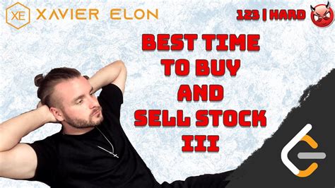 LeetCode 123 Best Time To Buy And Sell Stock III Solution Explained