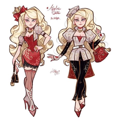 Commission Open On X Everafterhigh Applewhite Apple White