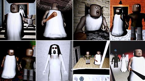 Granny Roblox Multiplayer All Chapters All Escape Endings