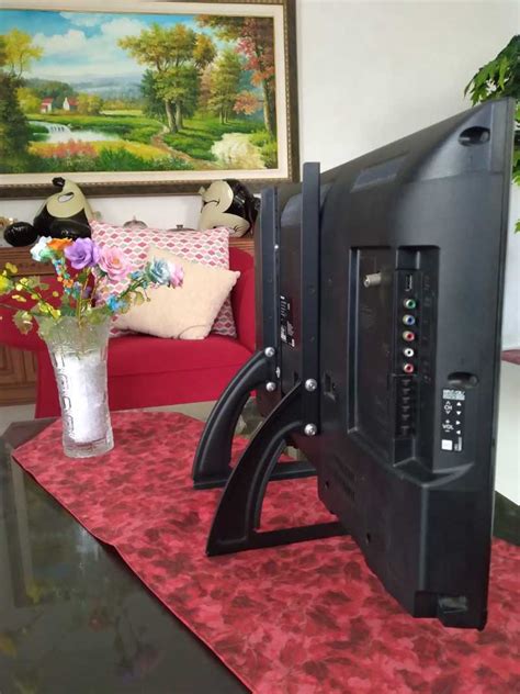 Promo Bracket TV Kaki 22 43 Bracket Standing Kaki TV LED LCD UHD