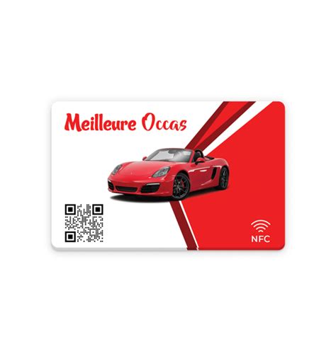 Carte de visite NFC Personnalisée Maplaque NFC