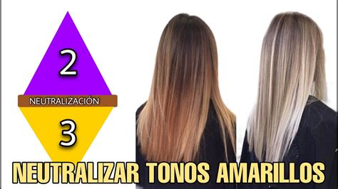 Decoloraci N Neutralizaci N De Tonos Amarillos F Rmula De Tinte Youtube