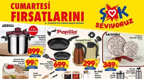 ŞOK 5 AĞUSTOS 2023 KATALOĞU AKTÜELBUL