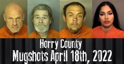 Horry County Mugshots April 18th 2022 WFXB