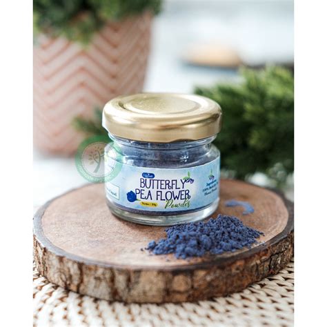 Jual BLUE BUTTERFLY PEA POWDER PREMIUM BUBUK BUNGA TELANG 10GR