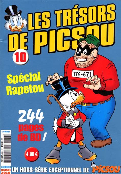 PICSOU HORS SERIE 10 Les trésors de Picsou spécial Rapetou Sceneario