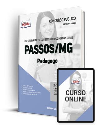Baixe Apostila Pdf Apostila Prefeitura De Passos MG 2023 Concurso