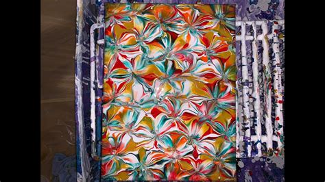 Balloon Smash Fluid Acrylic Pour Painting YouTube