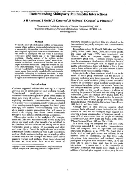 pdf understanding multiparty multimedia interactions