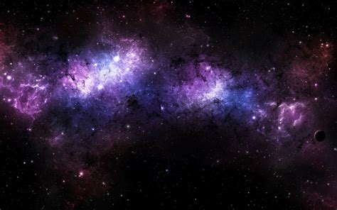 Papel de parede galáxia Estrelas Arte do espaço nebulosa